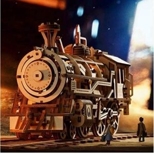 Games | 3d Wooden Train Kit New In Box | Poshmark